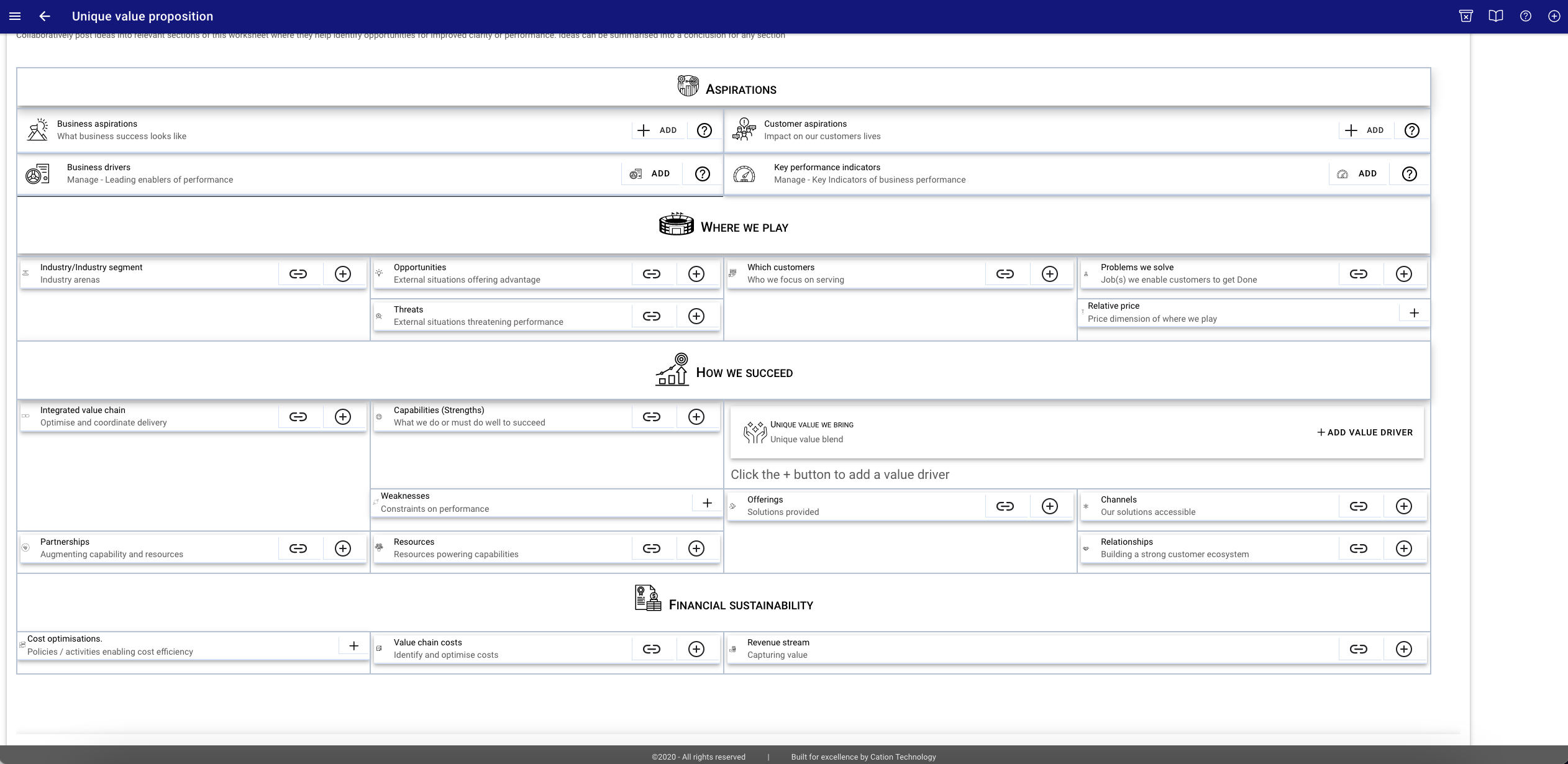 StrategyCAD Guide - Making strategic choices